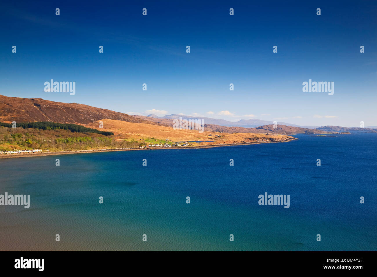 Applecross village, Wester Ross Scotland West coast Highlands Great ...