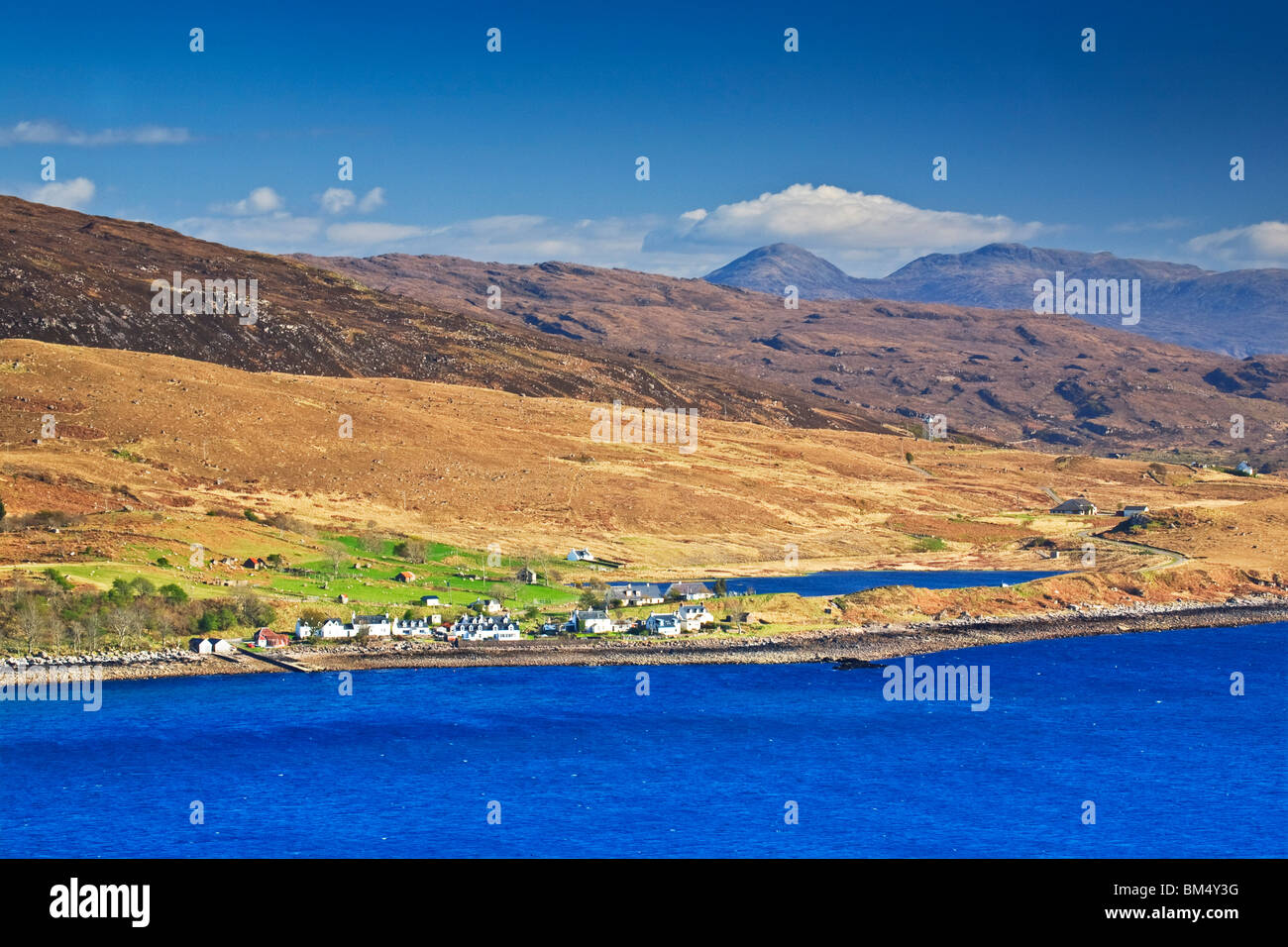 Applecross village ross scotland west hi-res stock photography and ...