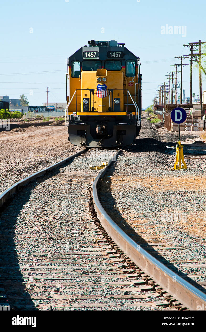 Union pacific railroad diesel locomotive hi-res stock photography and ...