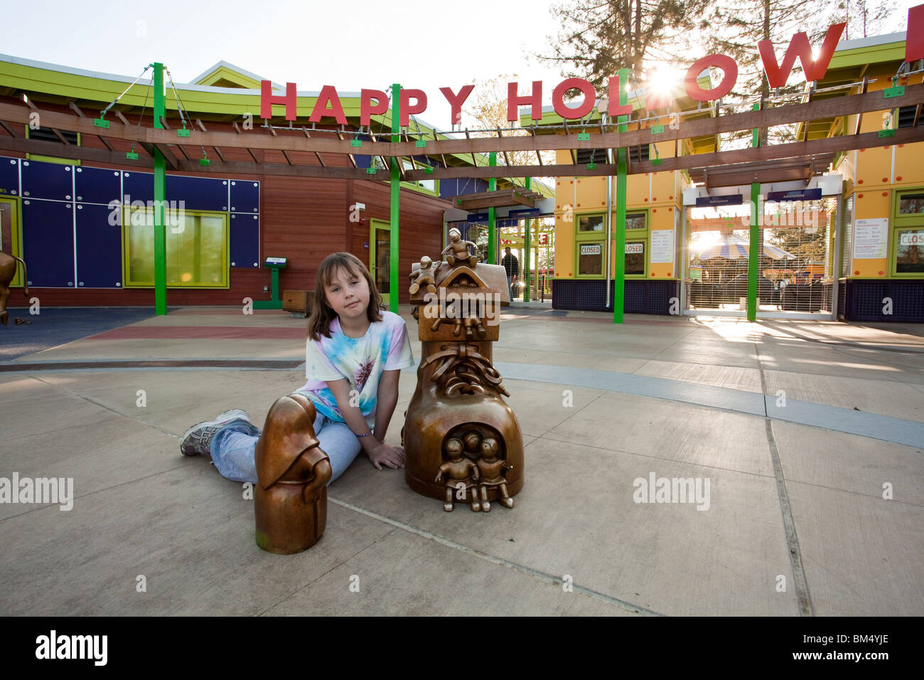 Happy Hollow Park and Zoo Stock Photo - Alamy
