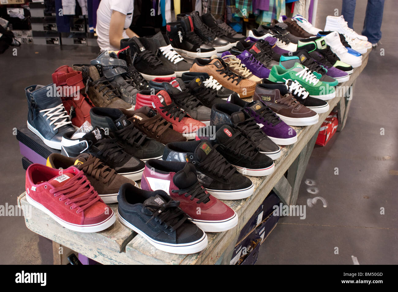 Market shoe shoes hi-res stock photography and images - Alamy