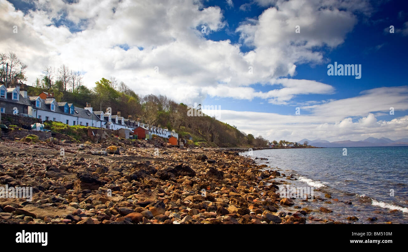 Applecross village, Wester Ross Scotland West coast Highlands Great ...