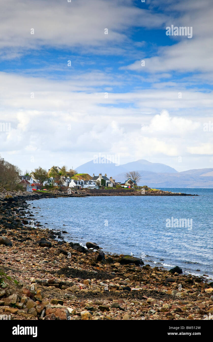 Applecross village, Wester Ross Scotland West coast Highlands Great ...
