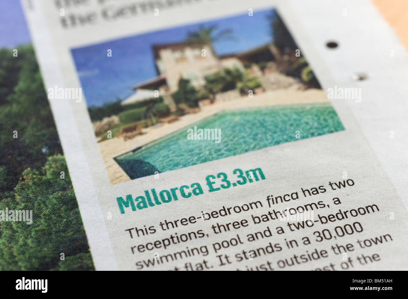 Uk newspaper ad hi-res stock photography and images - Alamy