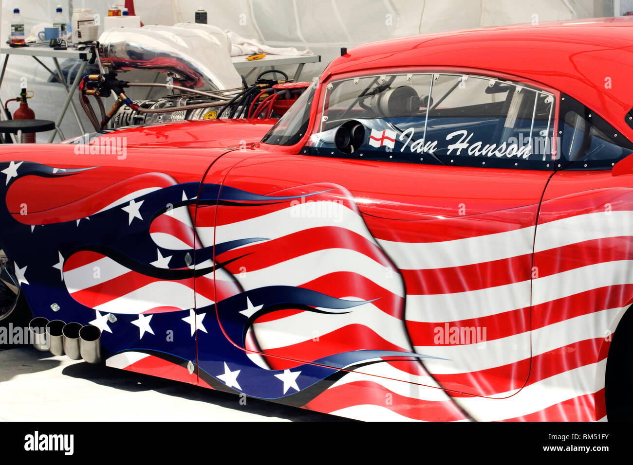 American car racer hi-res stock photography and images - Alamy