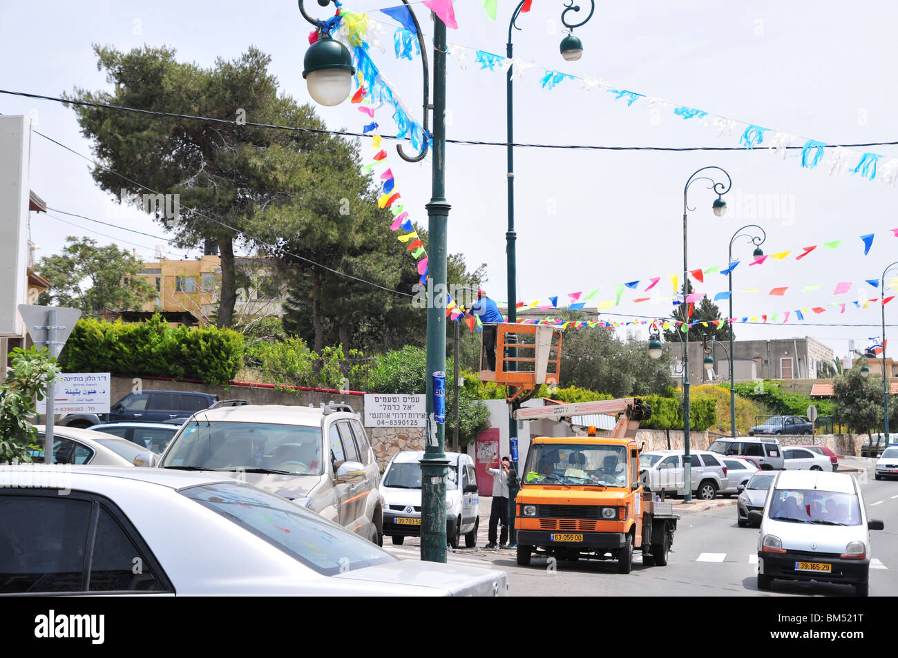 Israel, Carmel, Mountain, Isfiya (Also known as Ussefiya, a Druze ...