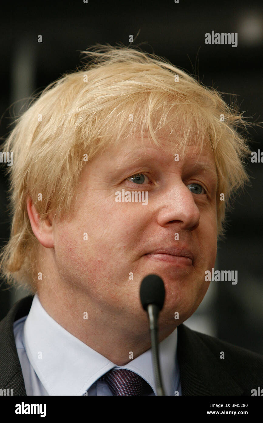 London Mayor Boris Johnson at the official opening of the new ...