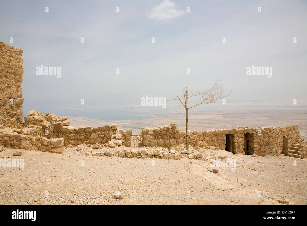 Masada and King Herod's ancient fortress - Israel Stock Photo - Alamy