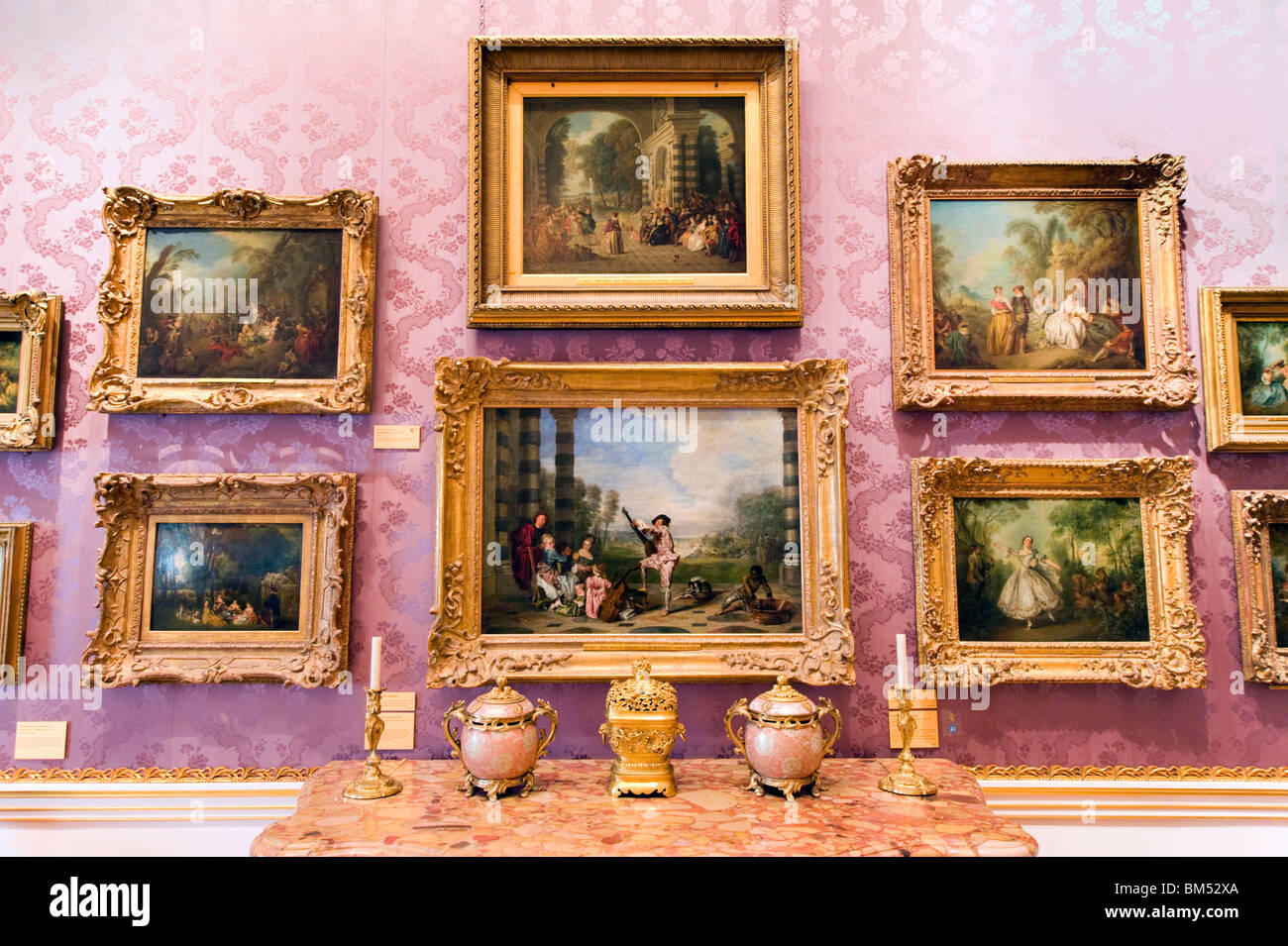 The Wallace Collection art gallery, London, England, UK Stock Photo - Alamy