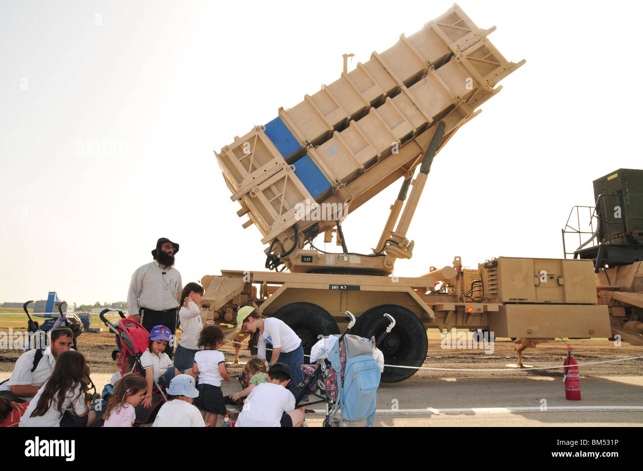 Israel, Tel Nof IAF Base An Israeli Air force (IAF) exhibition Patriot ...