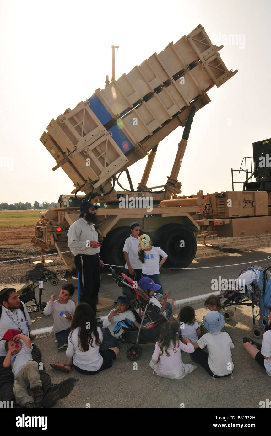 Israel, Tel Nof IAF Base An Israeli Air force (IAF) exhibition Patriot ...