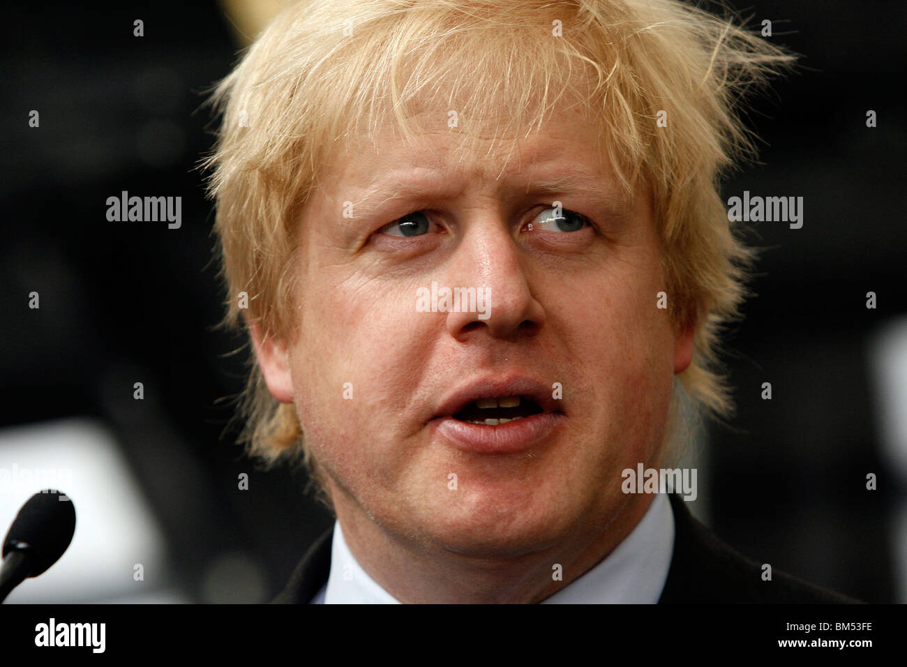 London Mayor Boris Johnson at the official opening of the new ...