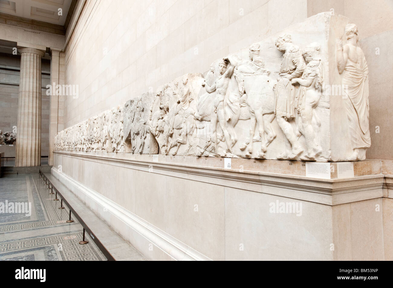 The Elgin Marbles at The British Museum, London, England, UK Stock Photo - Alamy
