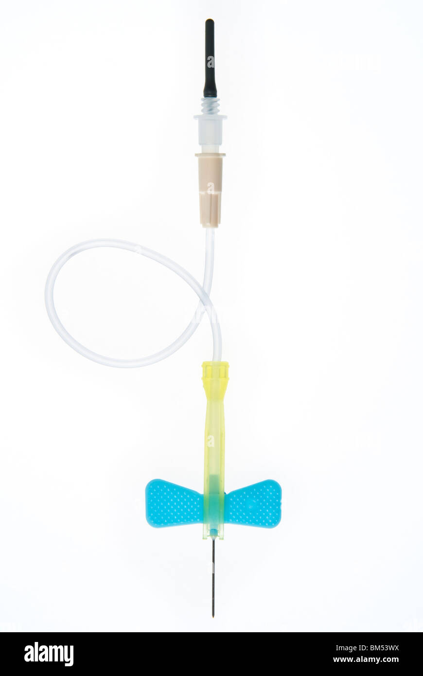 Blood Collection Set - Venous Blood Collection Needle Stock Photo - Alamy