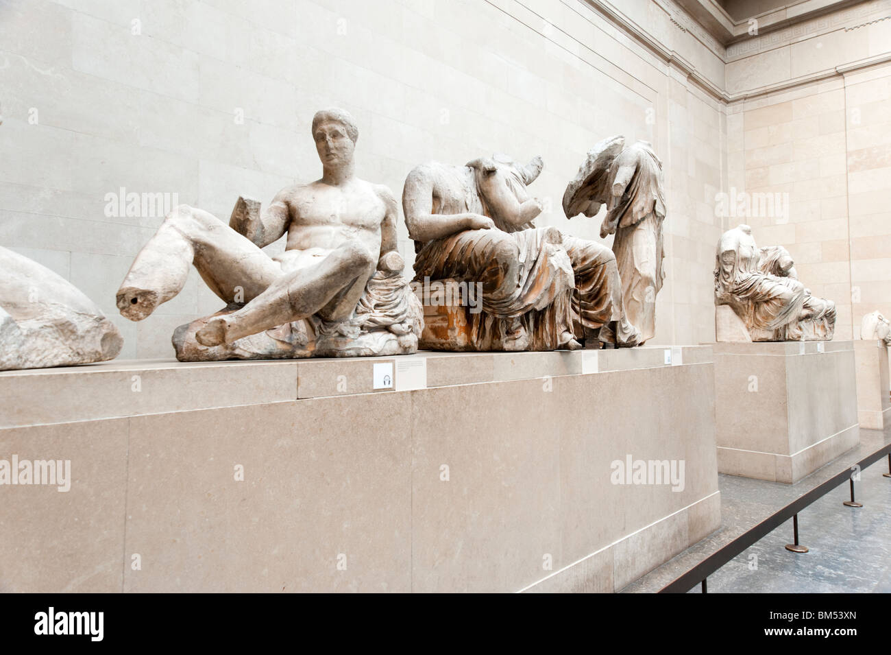 The Elgin Marbles at The British Museum, London, UK Stock Photo - Alamy