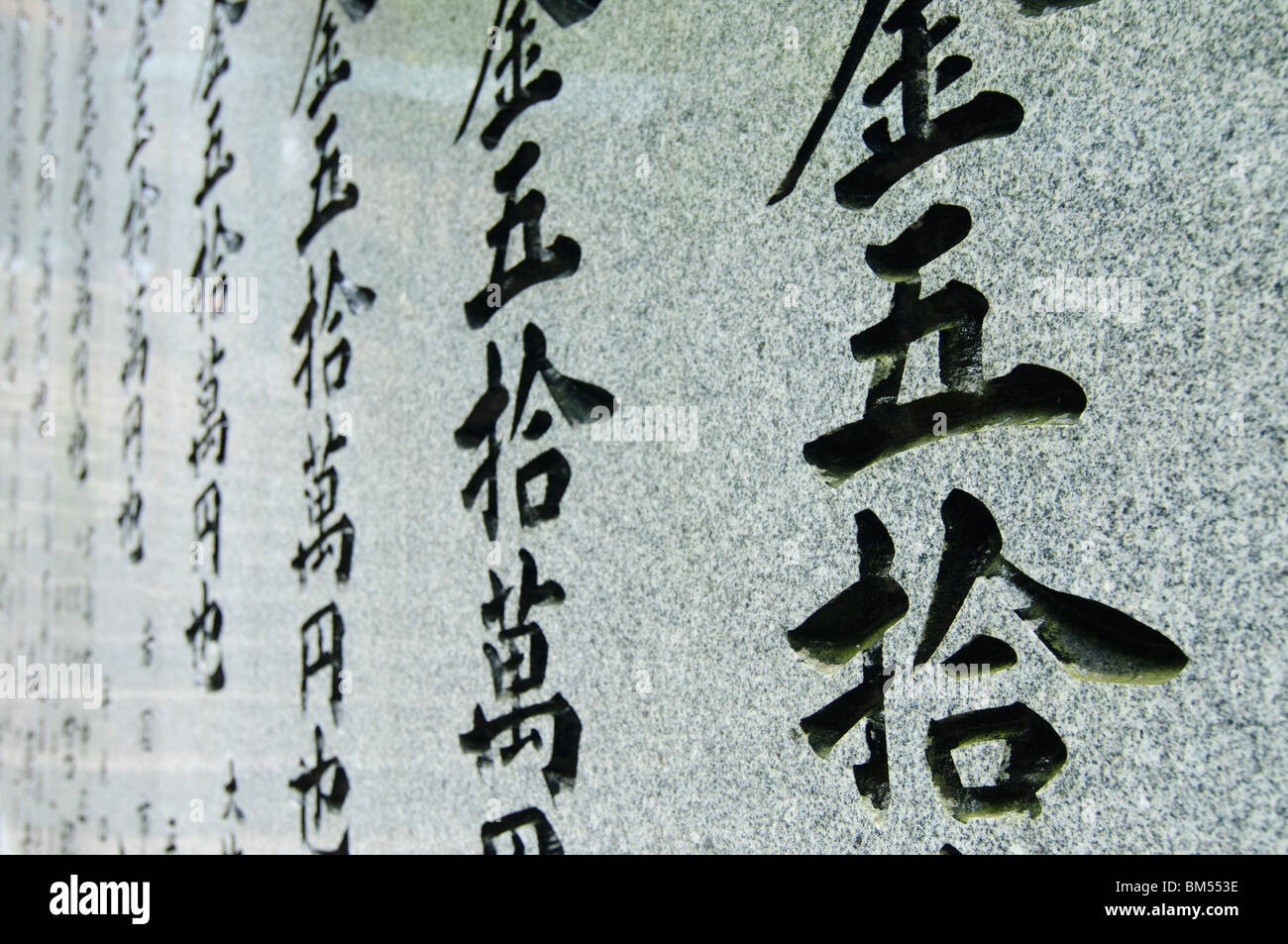 Japanese inscriptions hi-res stock photography and images - Alamy