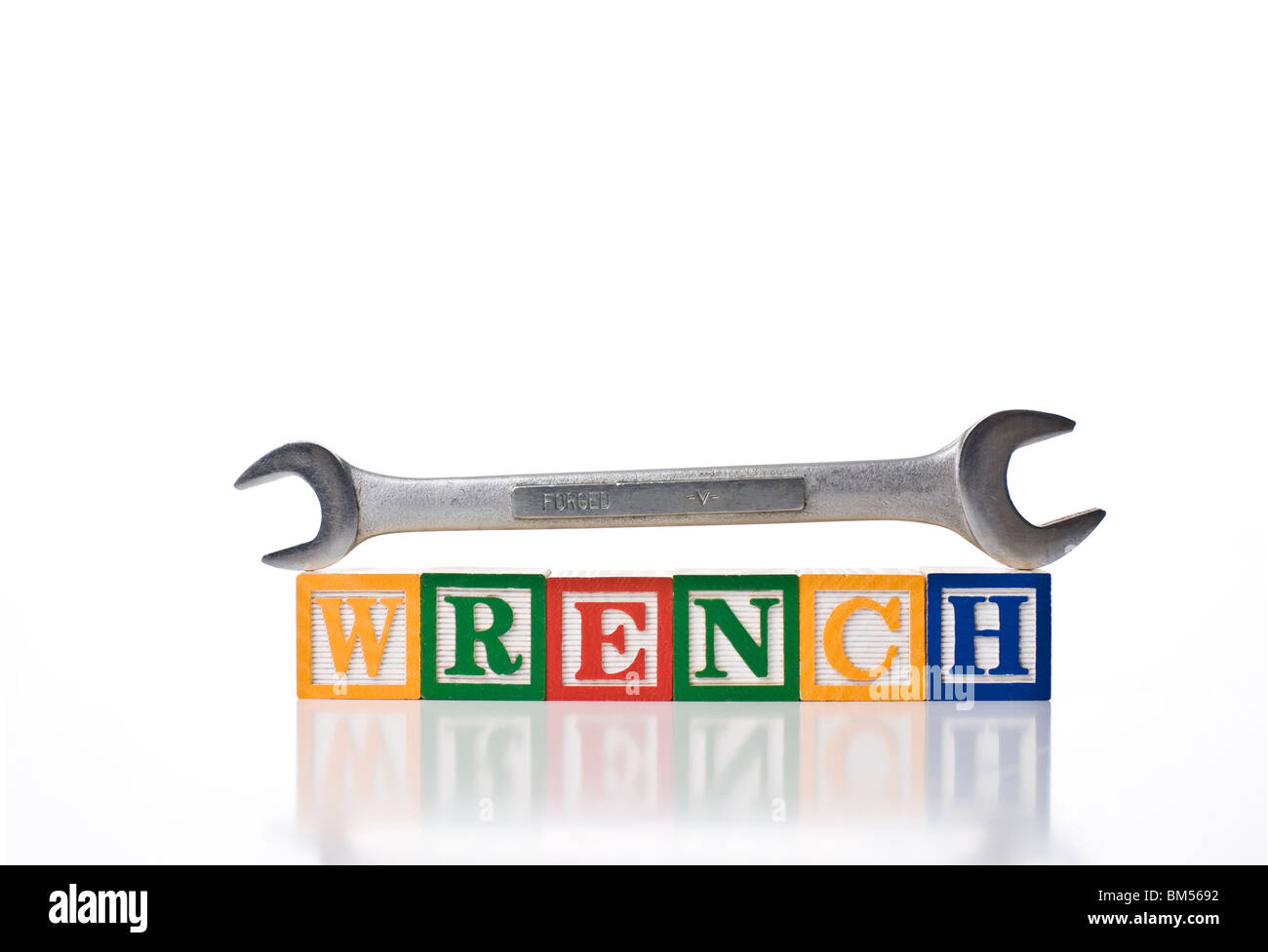 Childrens spelling blocks hi-res stock photography and images - Alamy