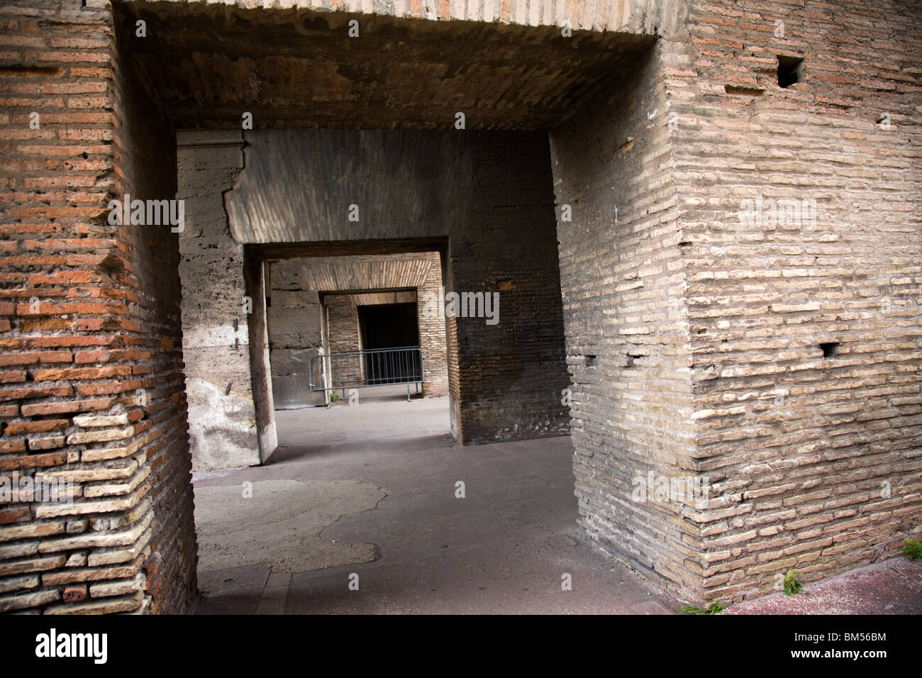 An ancient brick passageway Stock Photo - Alamy