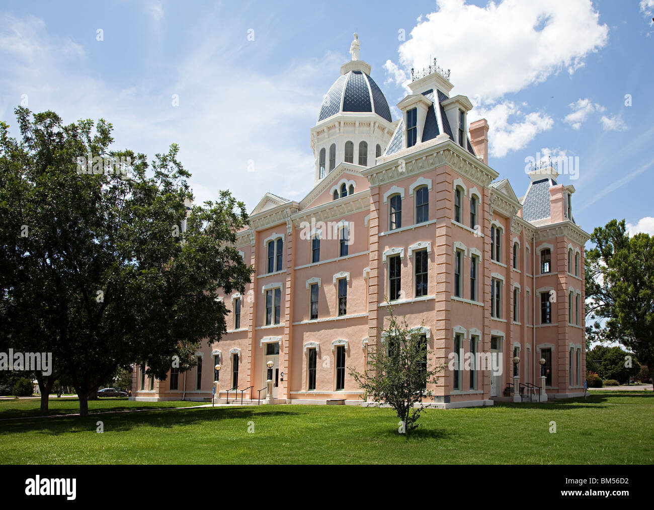 City Hall Marfa Texas USA Stock Photo - Alamy