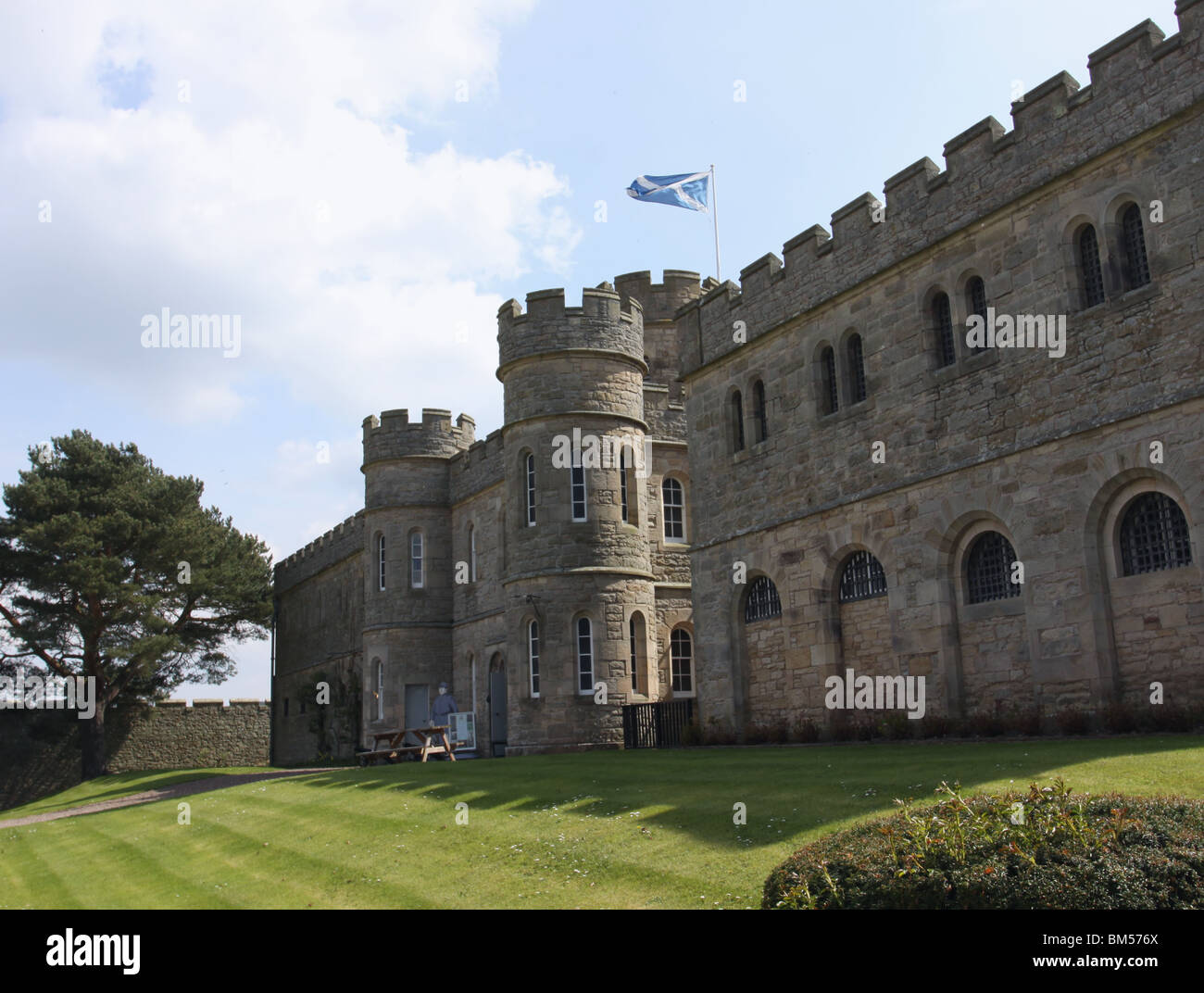 entrance to Jedburgh castle jail Scotland May 2010 Stock Photo - Alamy