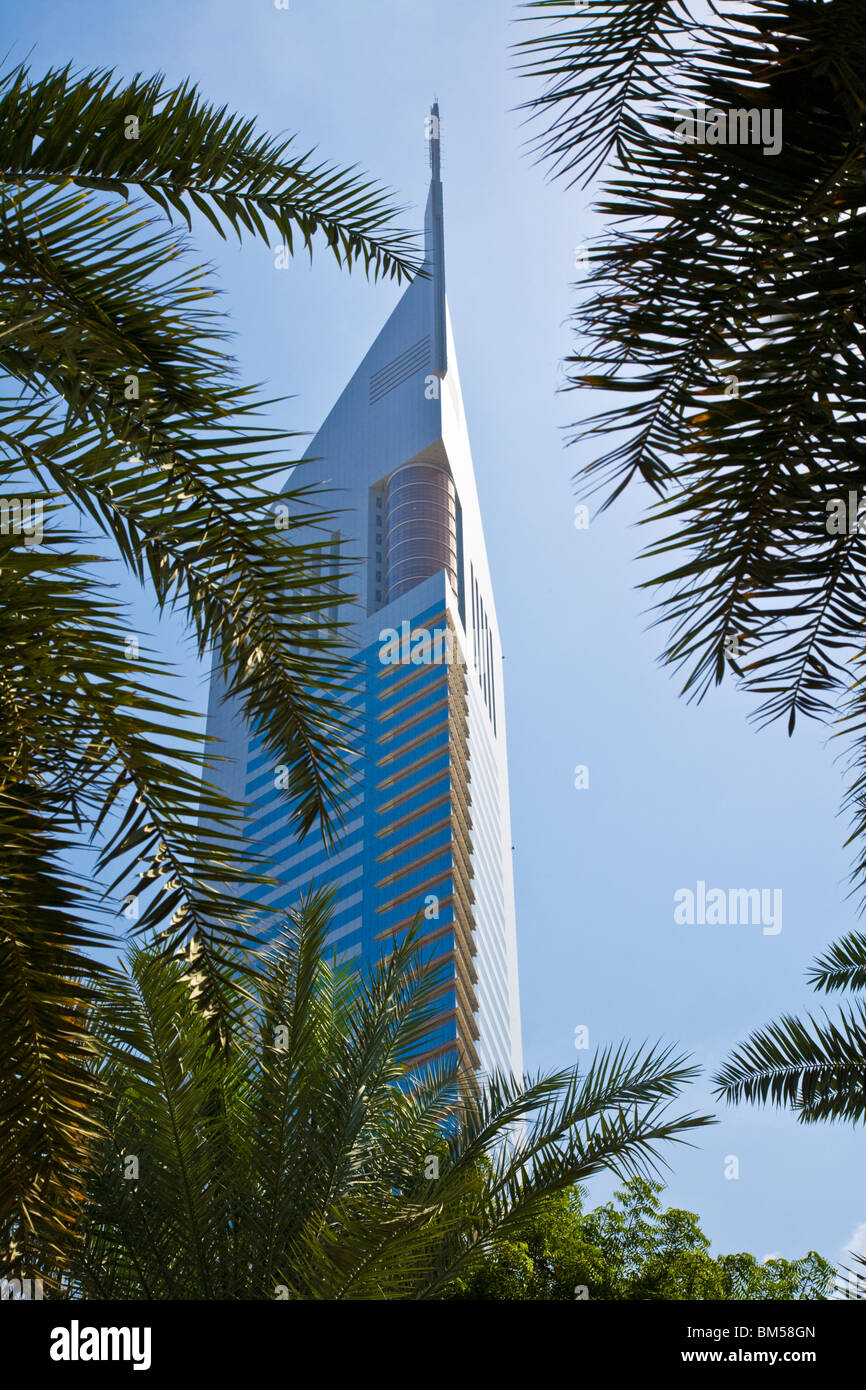 The Emirates Towers on Sheikh Zayed Road in the financial centre of ...