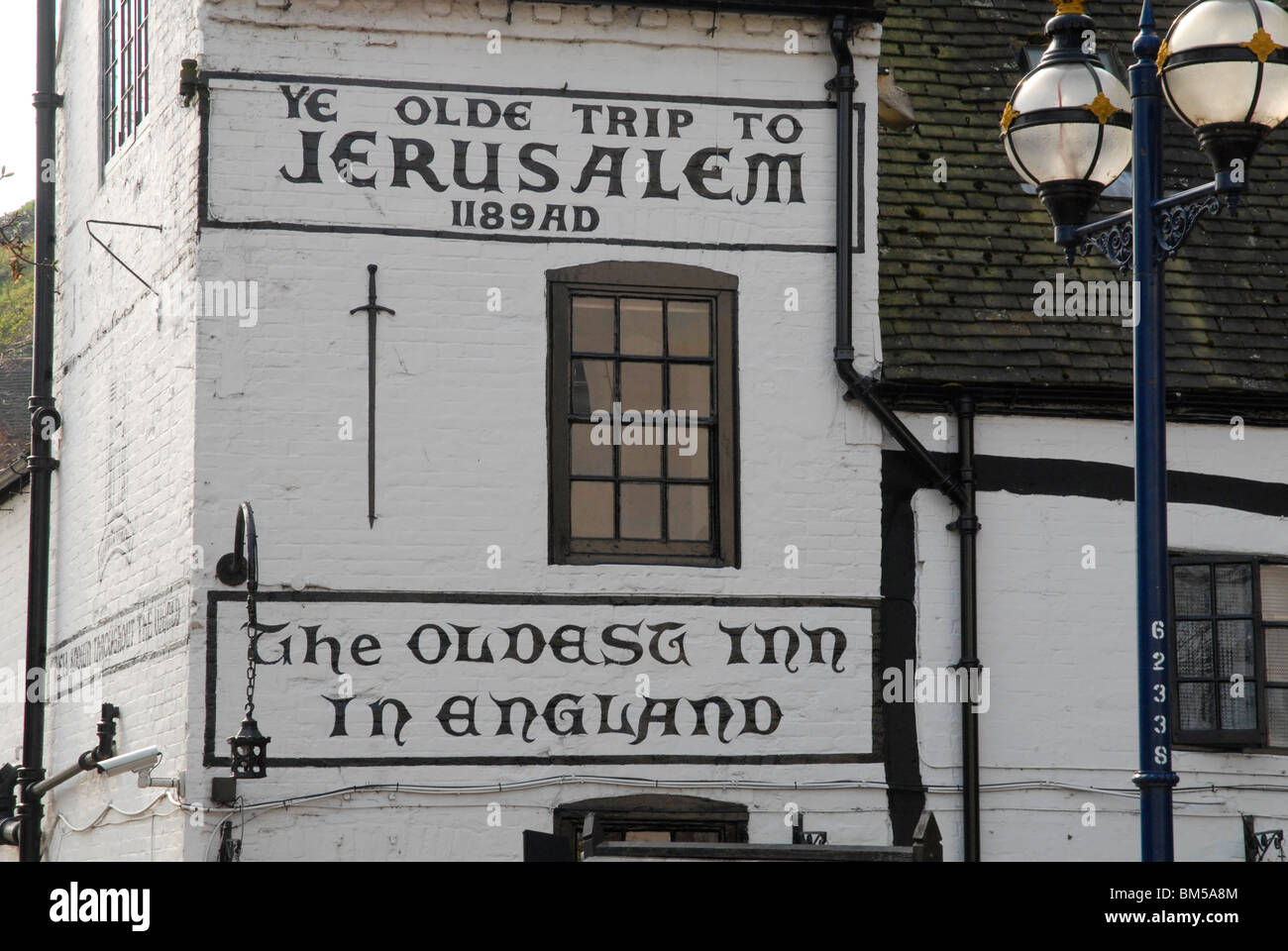 Ye Olde Trip to Jerusalem-Britain's oldest pub, in Nottingham, 2010 ...