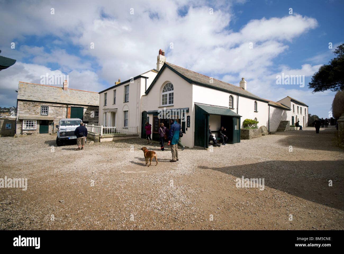 St Michael's Mount Cornwall UK National Trust Shop Stock Photo - Alamy