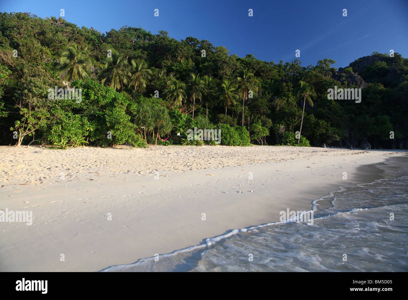 Matukad Island off the coast of the Caramoan Peninsula in south east ...