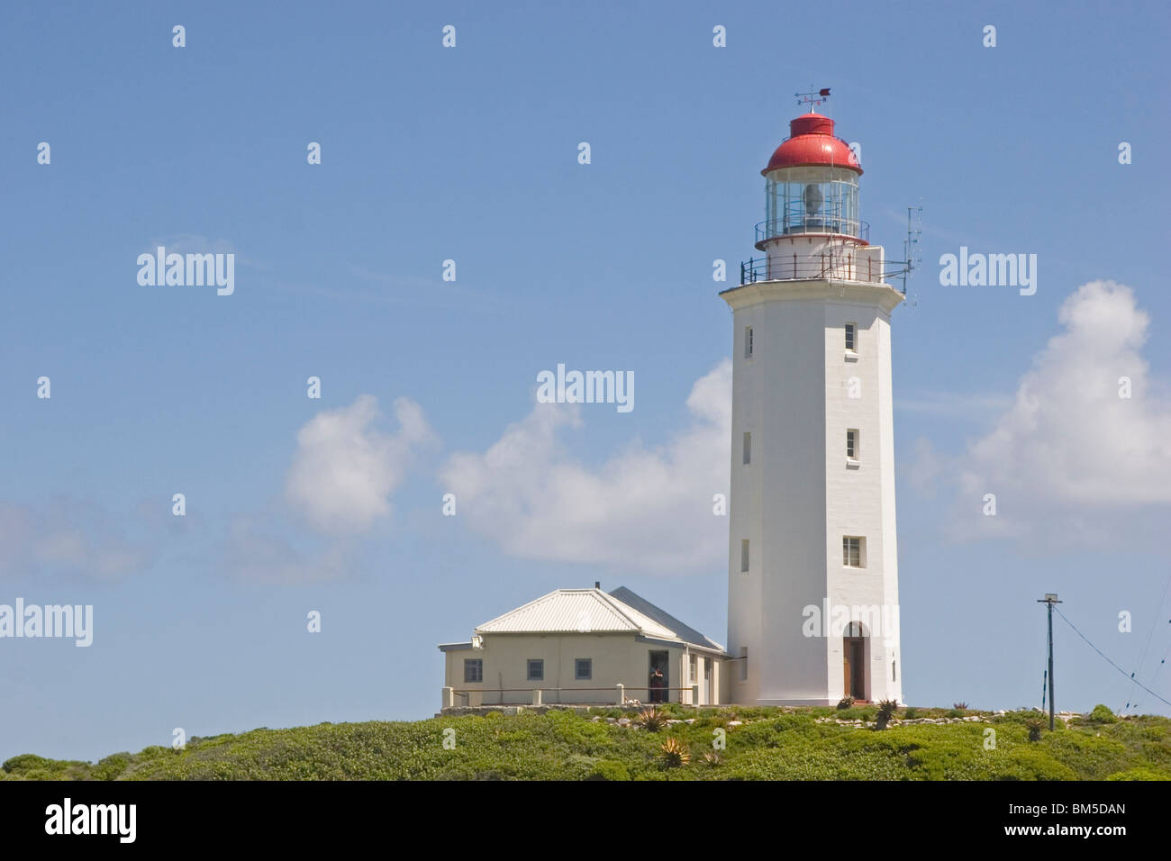 Lighthouse Danger Point, South Africa Stock Photo - Alamy