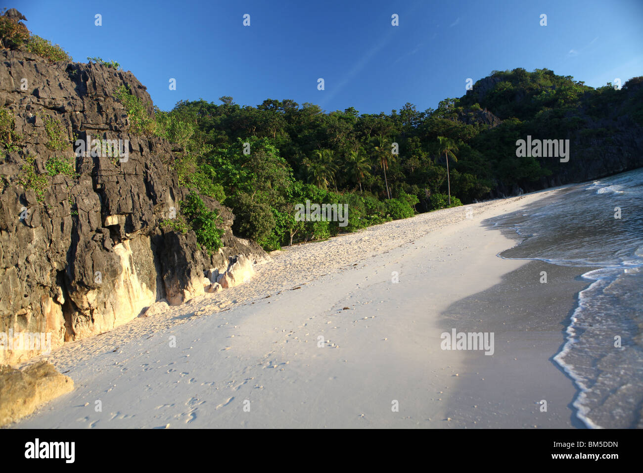 Matukad Island off the coast of the Caramoan Peninsula in south east ...