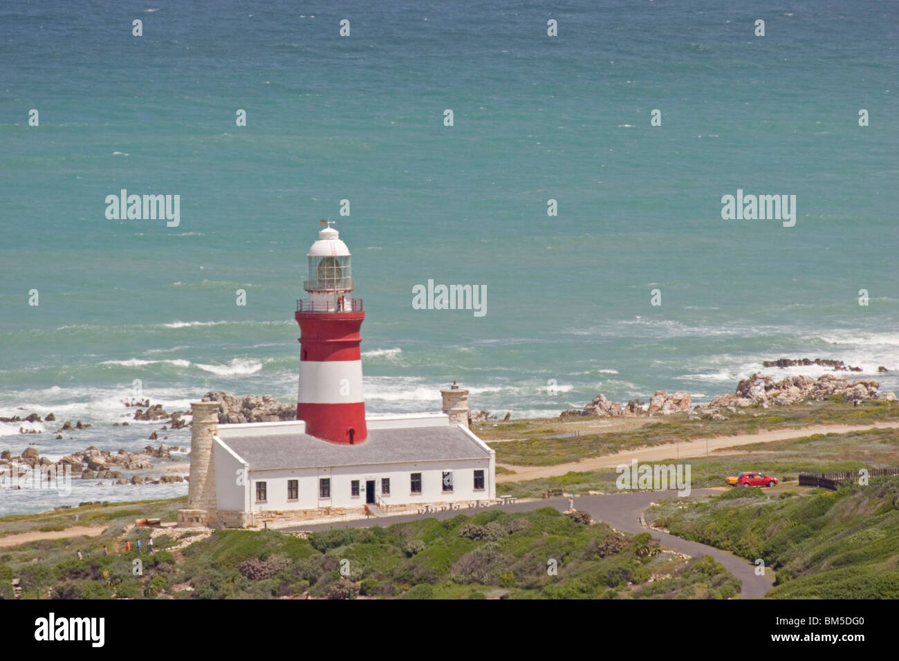 Lighthouse Cape Agulhas, South Africa Stock Photo - Alamy