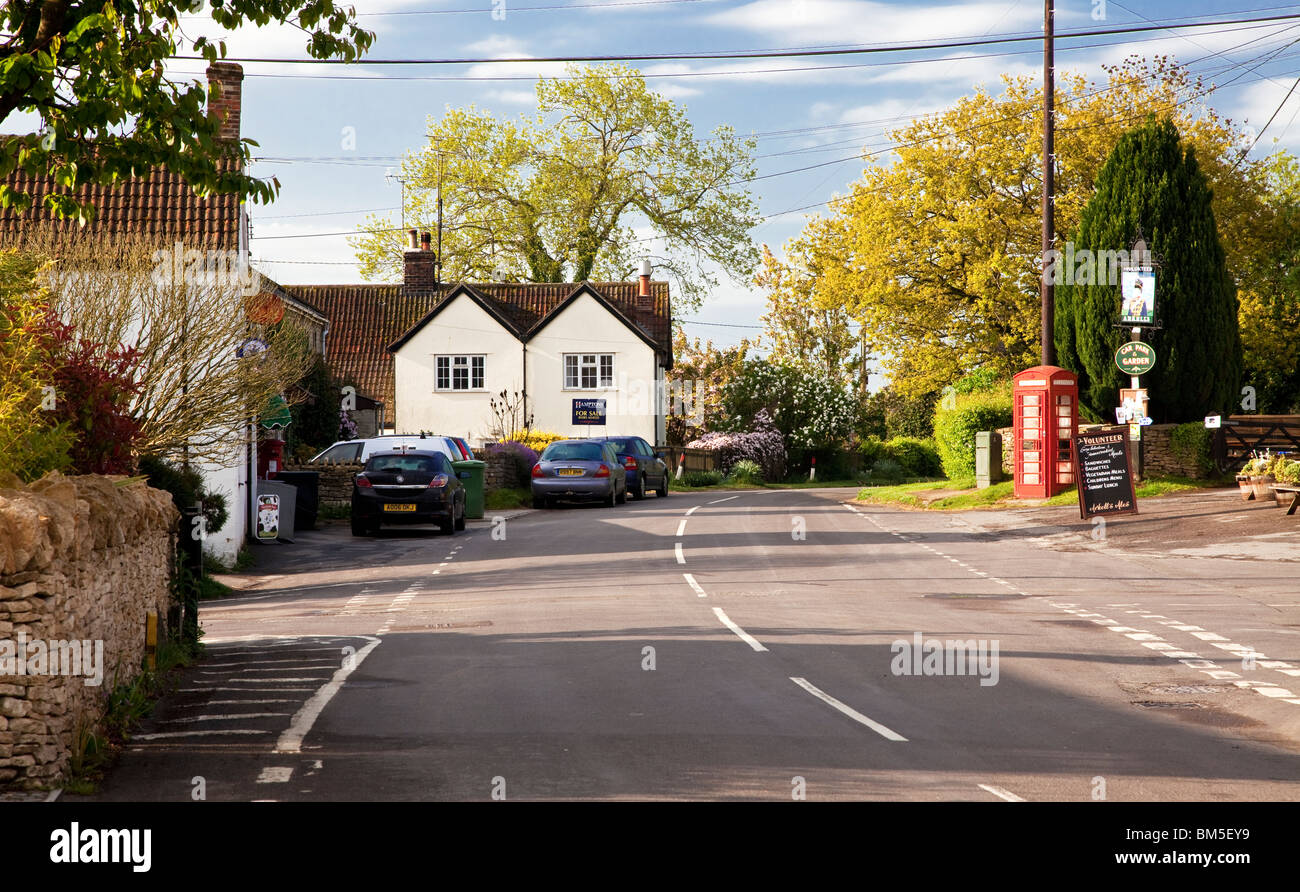 Typical village morning hi-res stock photography and images - Alamy