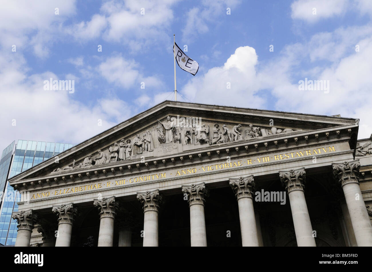 The Royal Exchange, London, England UK Stock Photo - Alamy