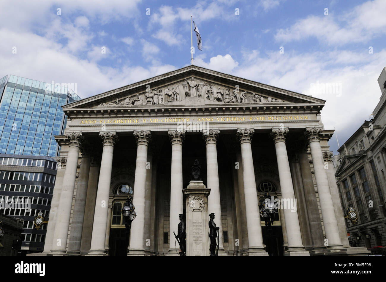 The Royal Exchange, London, England, UK Stock Photo - Alamy