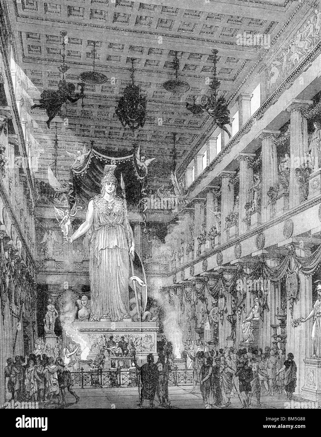 The interior the parthenon hi-res stock photography and images - Alamy