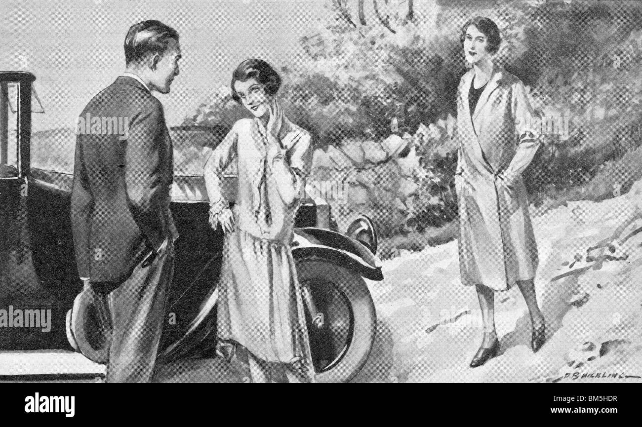 Conversation next Black and White Stock Photos & Images - Alamy