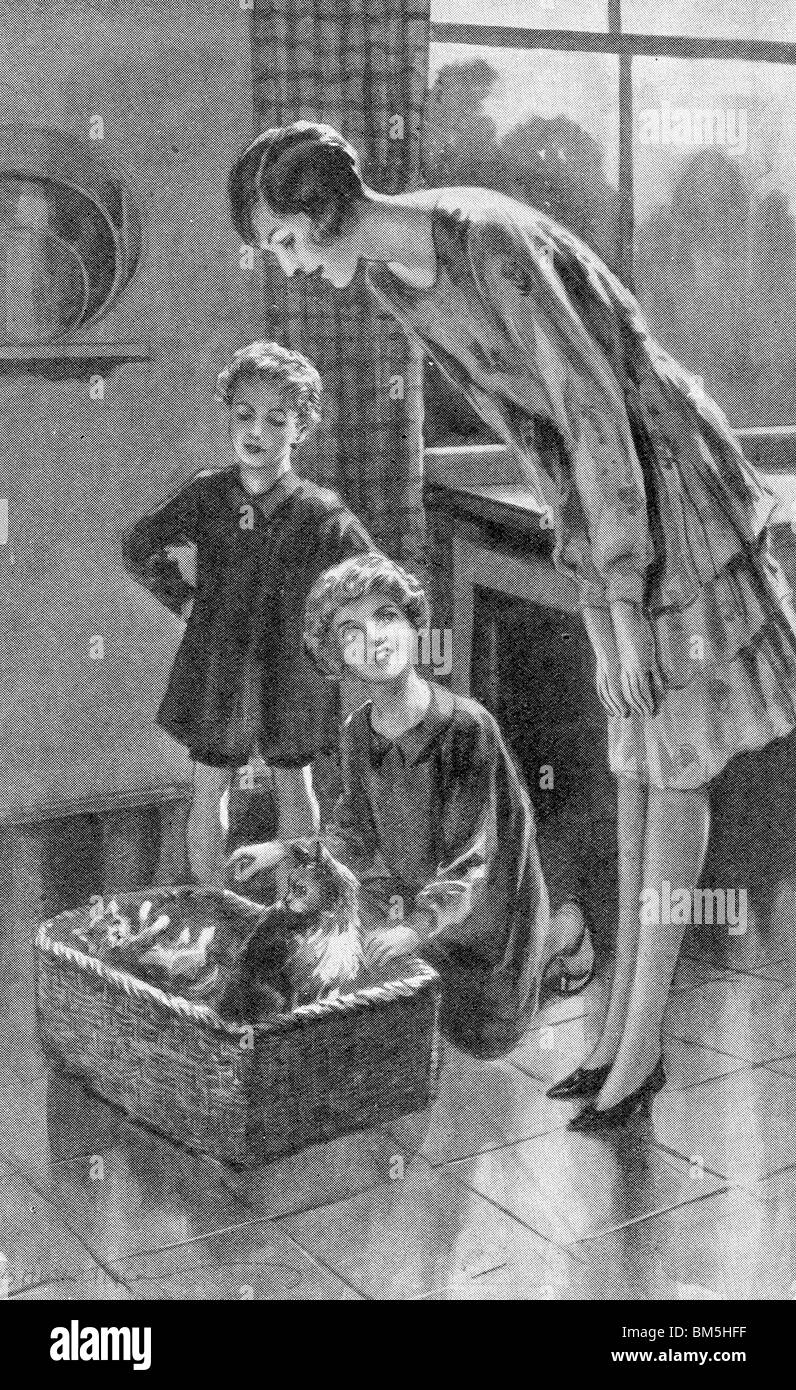 Victorian age children Black and White Stock Photos & Images - Alamy