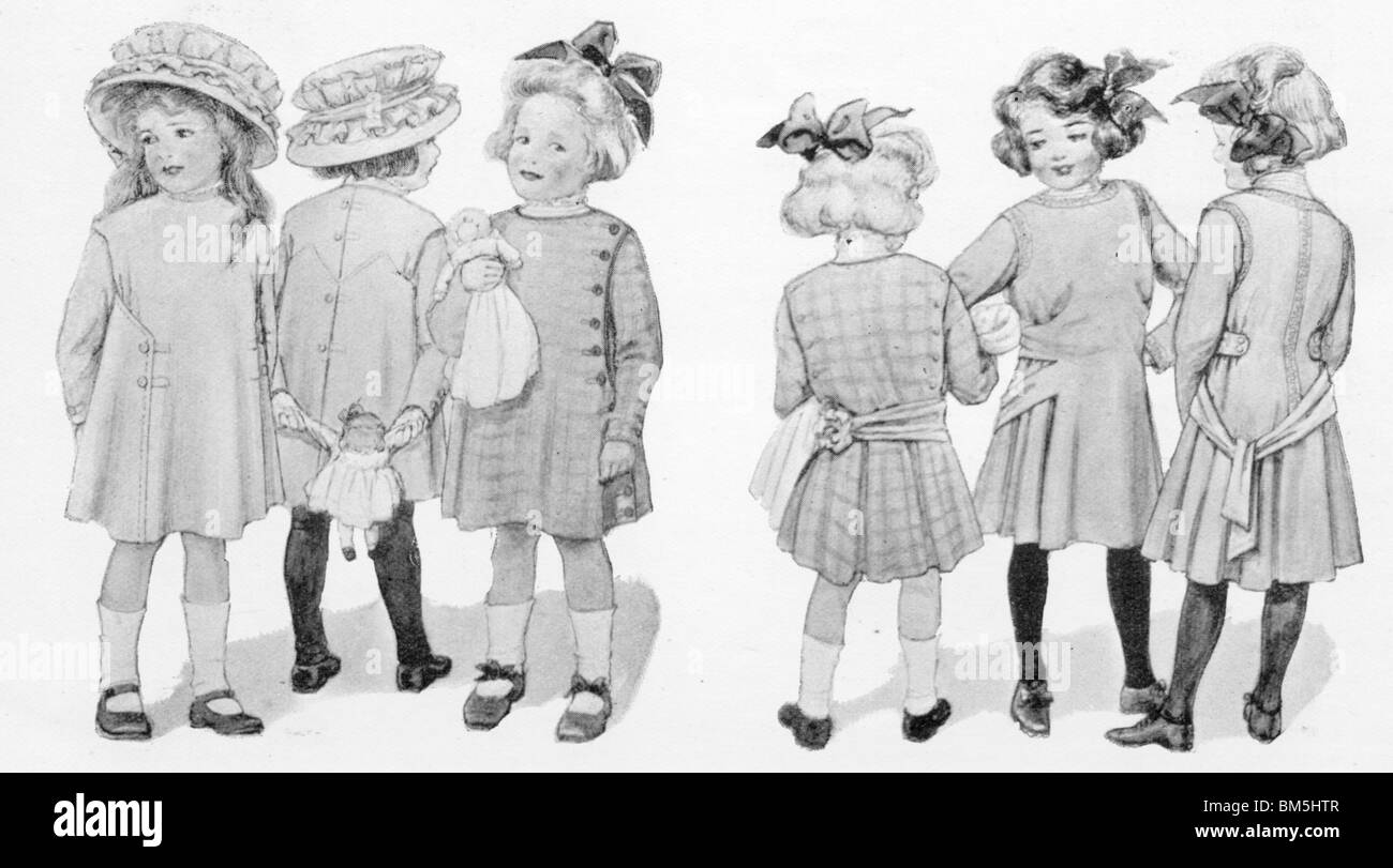 1900s Fashion Children