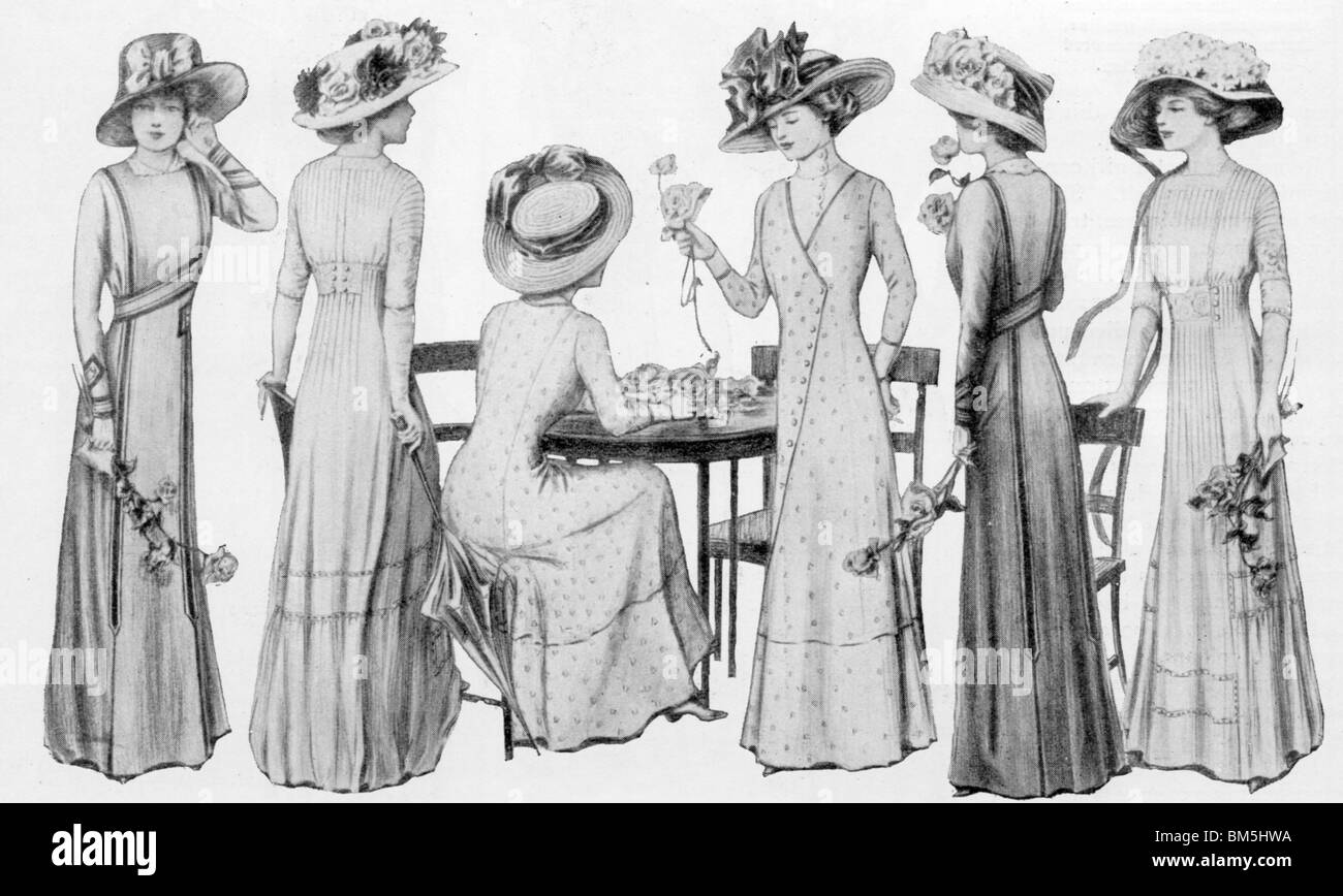 Early 1900s female models Black and White Stock Photos & Images - Alamy
