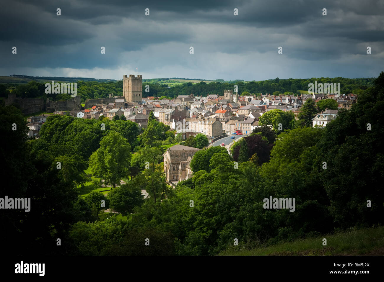 Richmond Town Yorkshire Dales High Resolution Stock Photography and ...