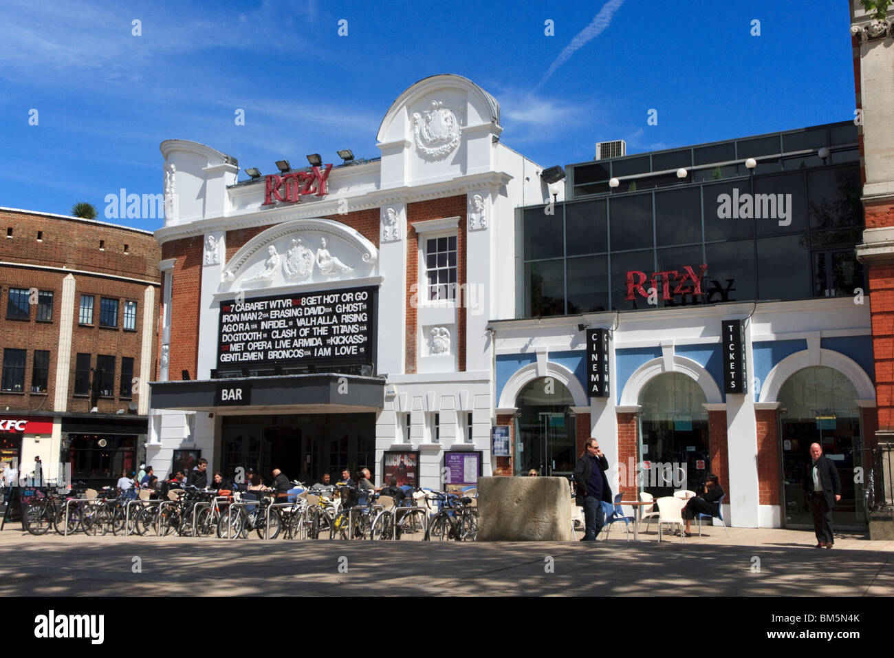 Ritzy Cinema Club and Bar Stock Photo - Alamy
