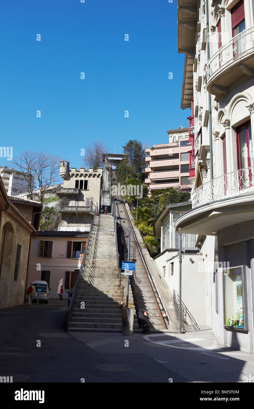Lugano funicular hi-res stock photography and images - Alamy