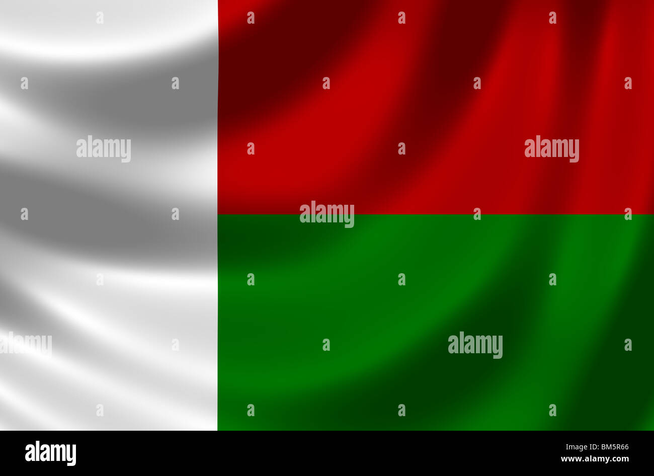 Madagascar country flag hi-res stock photography and images - Alamy