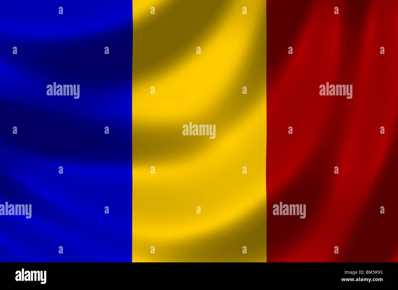 Flag of Romania Stock Photo - Alamy