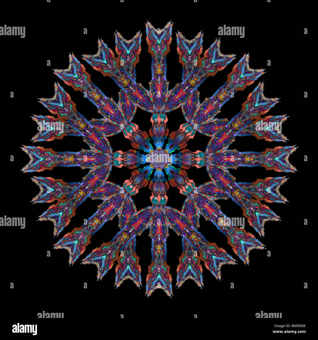 A pattern made using fractal design software Stock Photo - Alamy