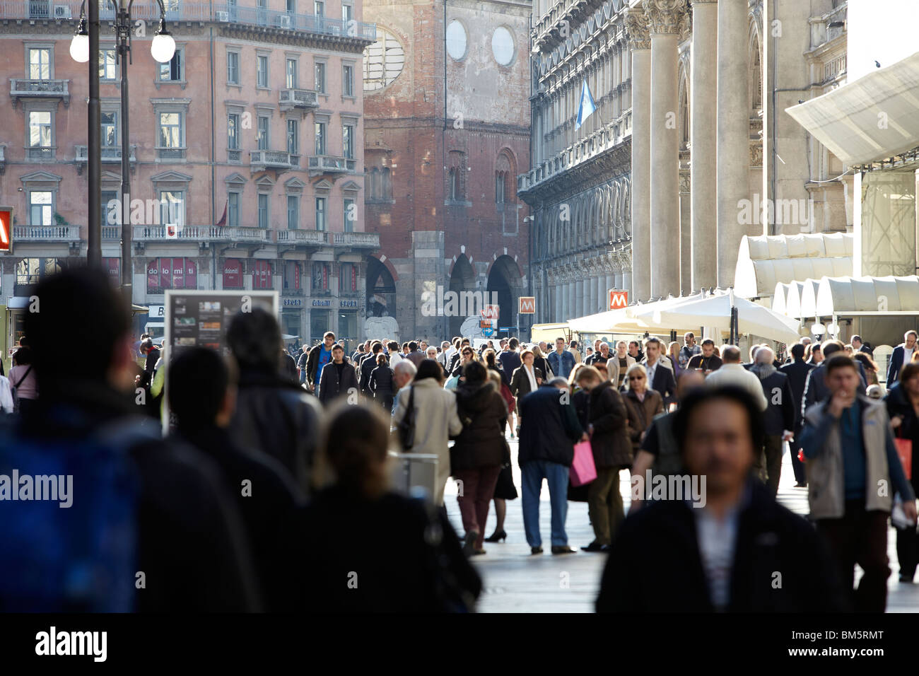 Italy Milan Street Scene Stock Photos & Italy Milan Street Scene Stock ...