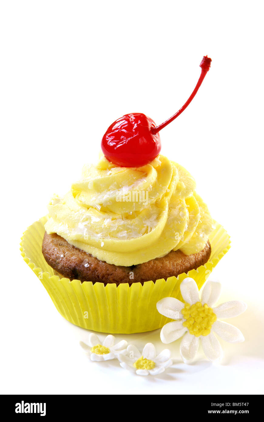 Cherry cupcake hi-res stock photography and images - Alamy