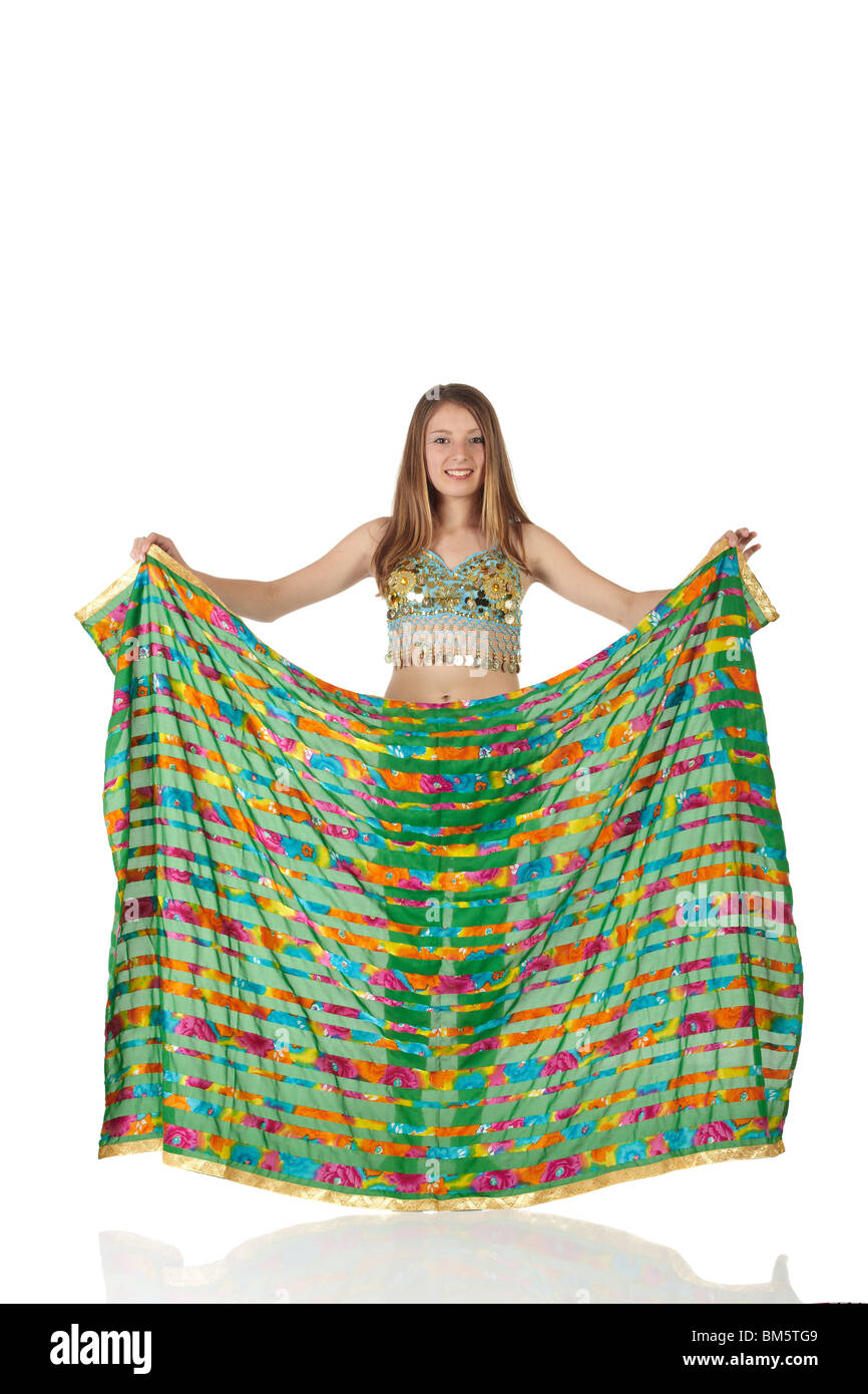 Beautiful girl belly dance movement hi-res stock photography and images ...