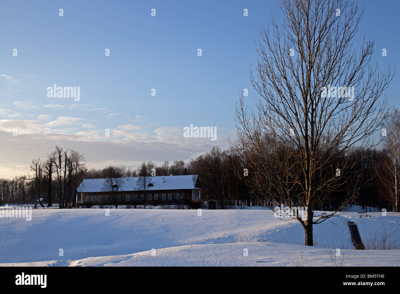 Russia,Pskov Region,Pushkinskie Gory,Trigorskoye,Domain of Osipov-Vulfs ...