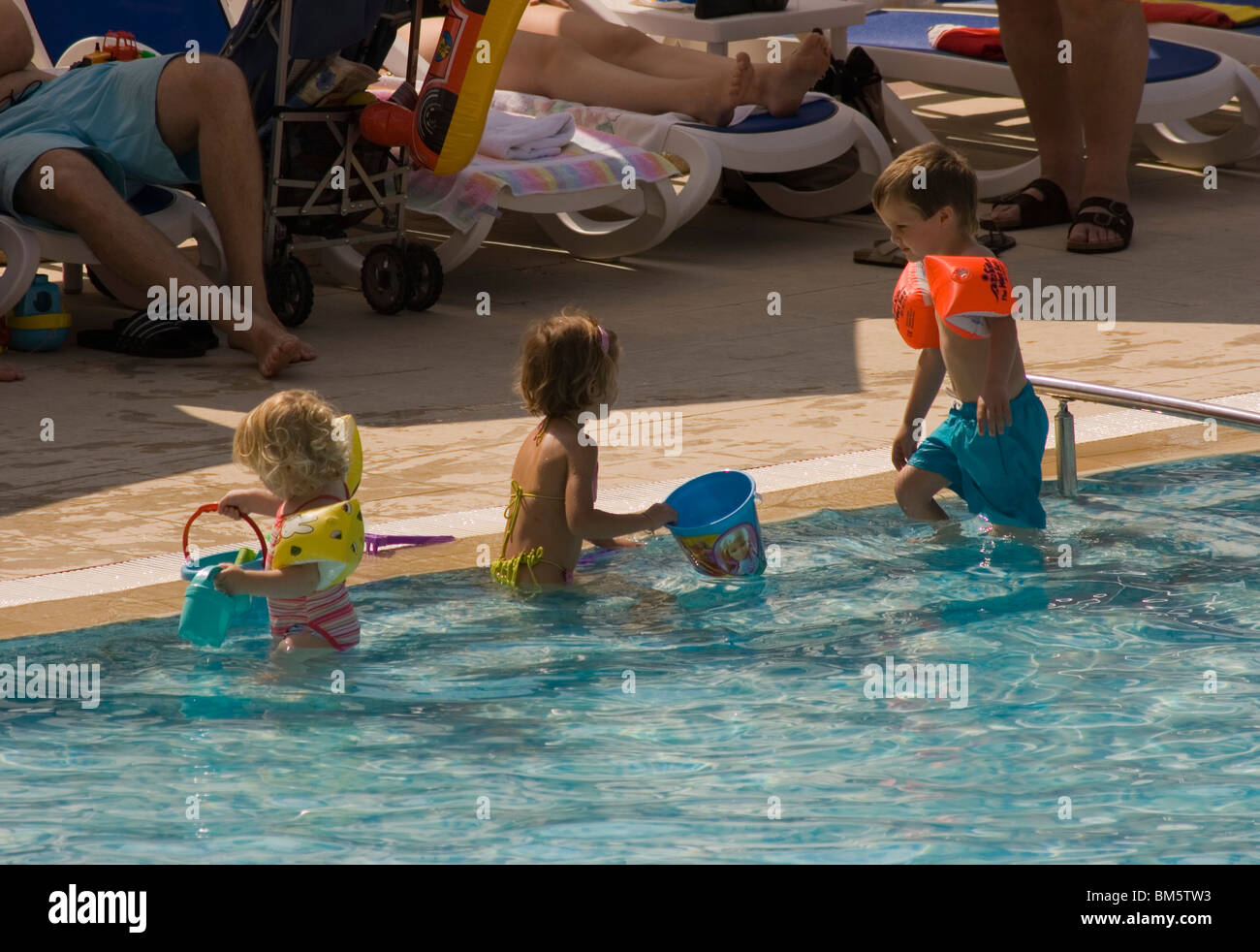 Bulgaria sunny beach kids playing hi-res stock photography and images ...